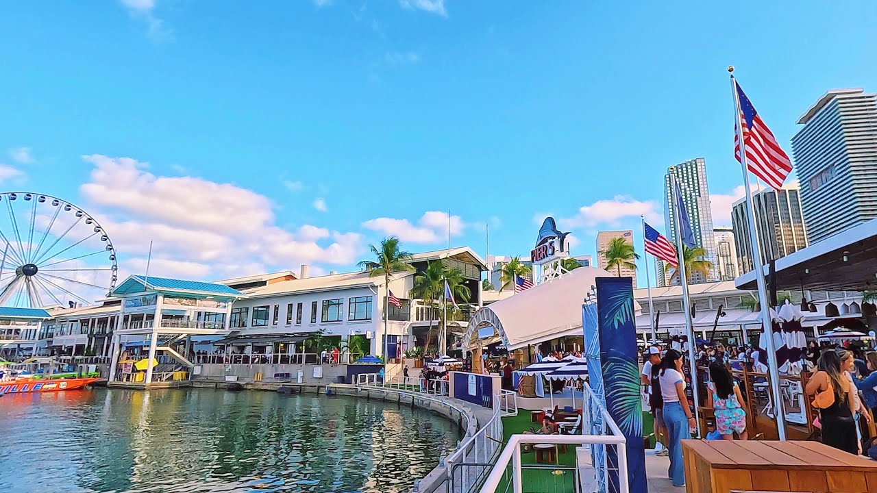 Bayside Marketplace 2024 Complete Walkthrough in 4K - Miami, Florida ...
