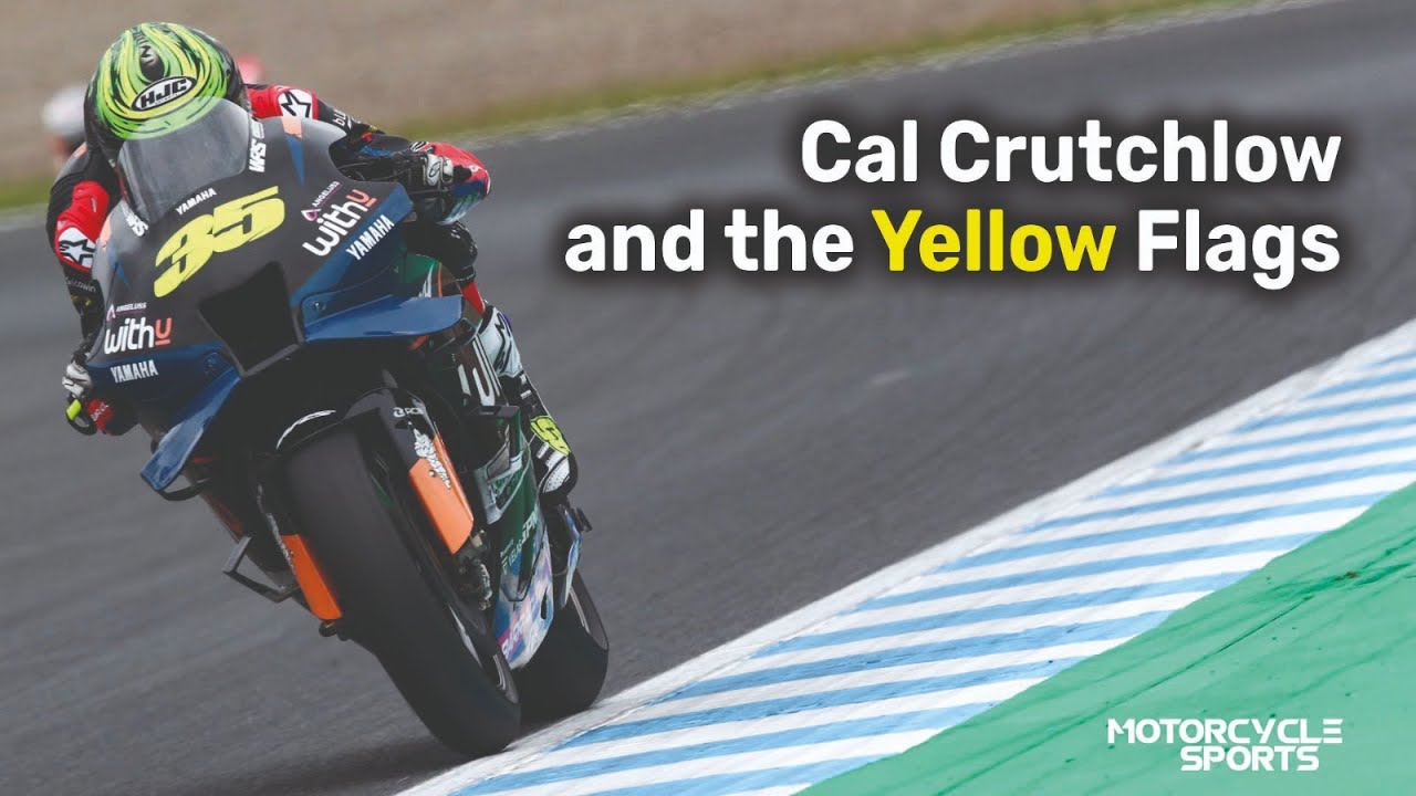 Cal Crutchlow and the Yellow Flags on the MotoGP - YouTube