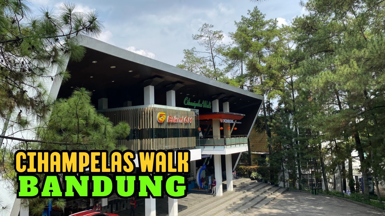 Mall Cihampelas Walk Bandung, Desember 2023 - YouTube