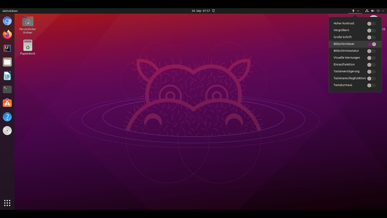 Screenreader Orca Von Ubuntu Im Terminal Installieren Youtube