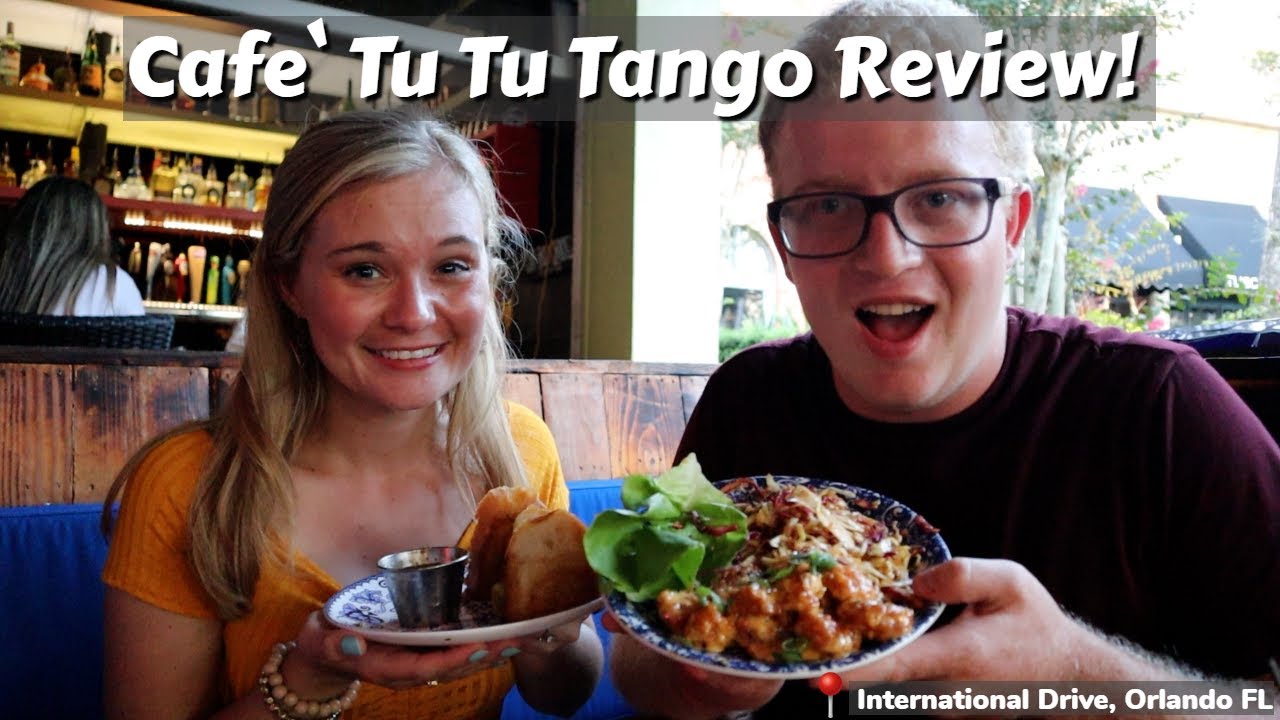 Café Tu Tu Tango Review! BEST restaurant on International Drive ...