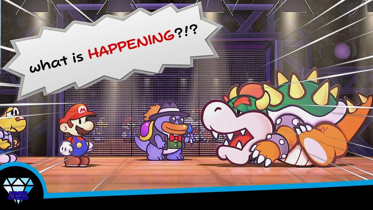 The Story Is Taking Some Turns in Paper Mario - YouTube