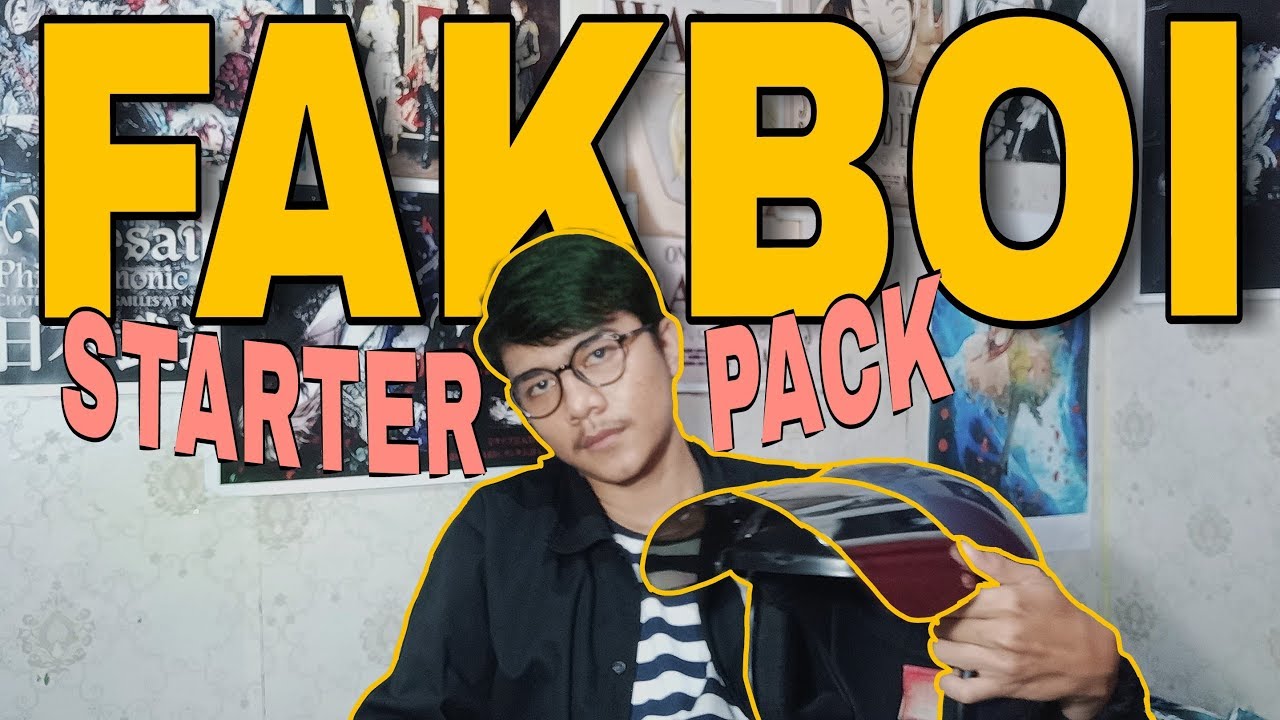 FAKBOI STARTER PACK | REVIEW STYLE FAKBOI - YouTube