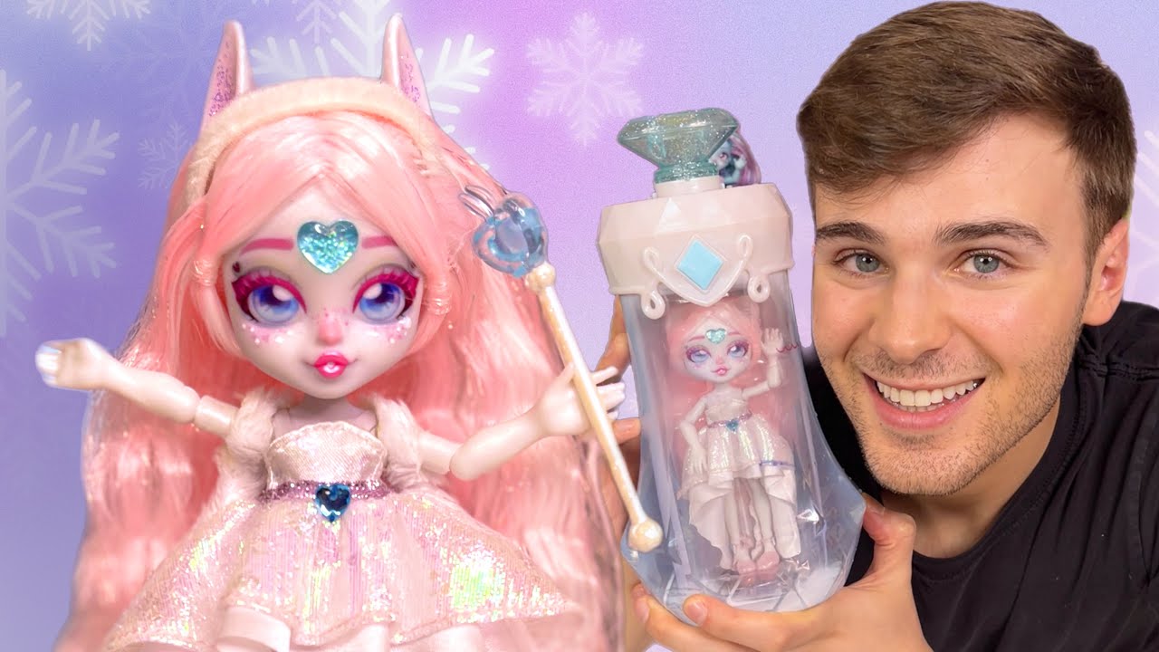 NEW DOLL! Unboxing Magic Mixies Pixlings Wynter! Surprise Reveal Toy ...