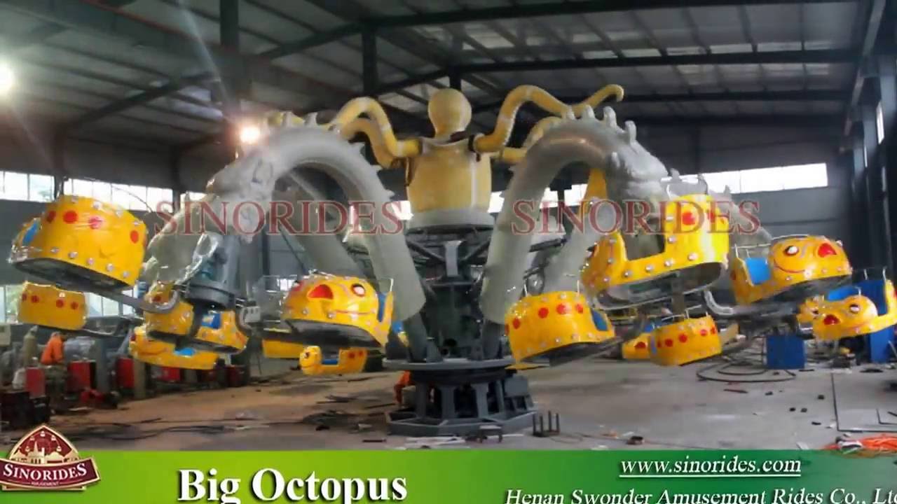 Giant Octopus Rides - YouTube