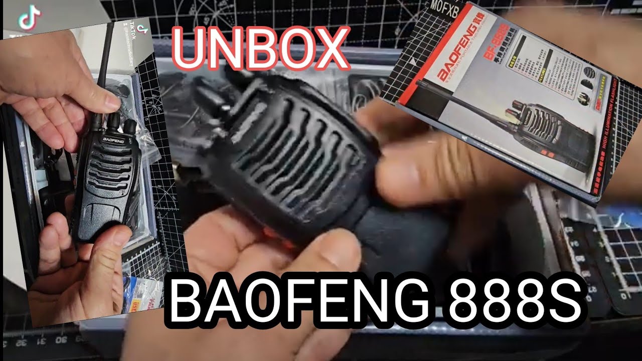 BAOFENG BF-888S , UNBOX AND TEST - YouTube