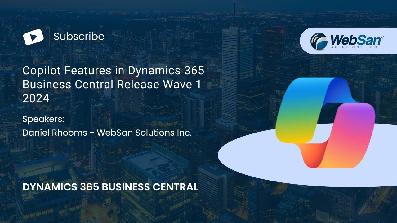 Copilot Features in Dynamics 365 Business Central Release Wave 1 2024 ...