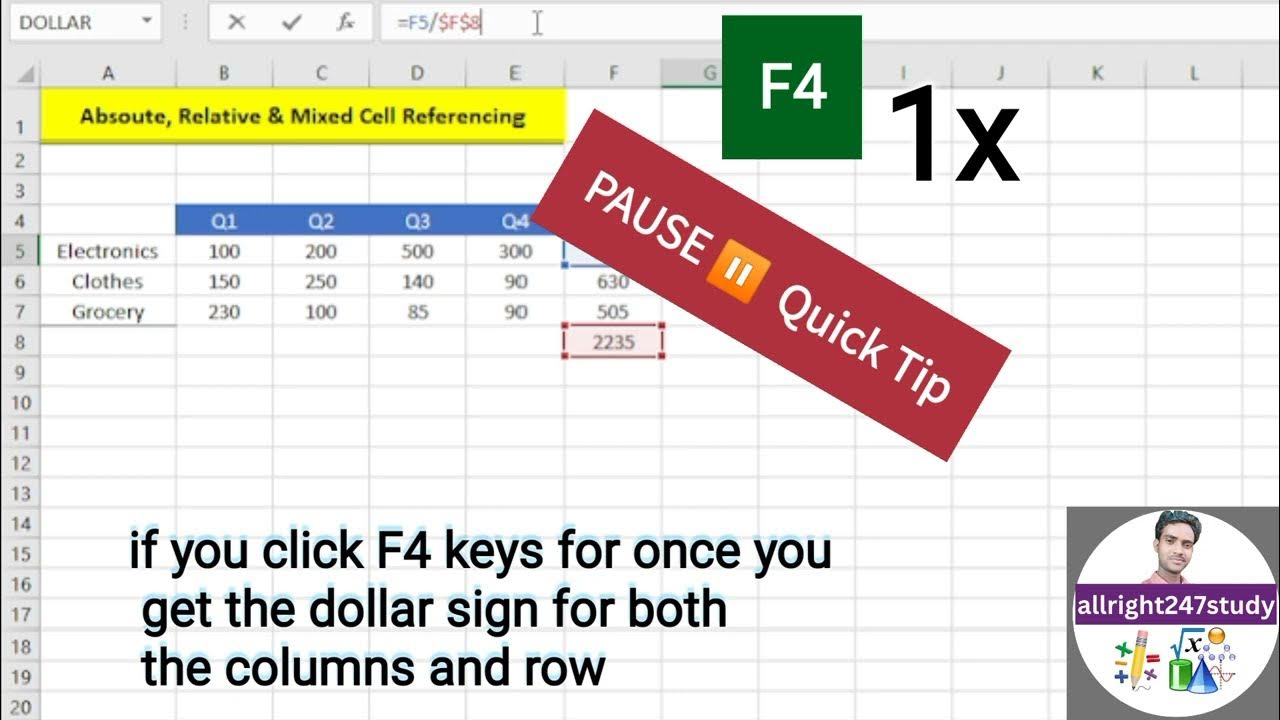 Excel Cell Reference Absolute Relative Or Mixed How To Cell excel-cell-reference-absolute-relative-or-mixed-how-to-cell