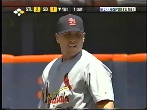 Cardinals @ Padres 7/23/03 (Brett Tomko Pitches Marginally Well) - YouTube