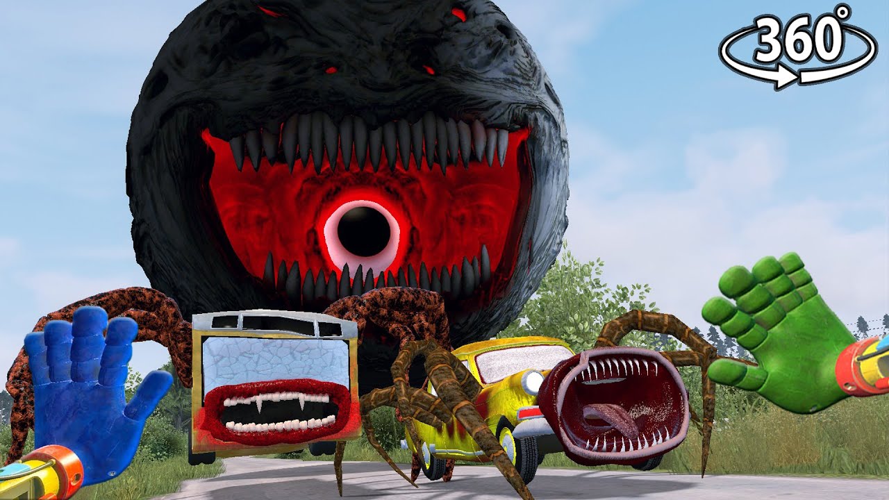 Everything Turned into Car Monsters: Lightning McQueen & Car Eater vs ...