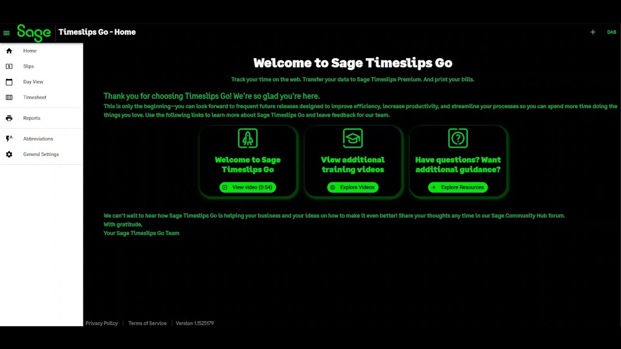 Welcome to Sage Timeslips Go! - YouTube