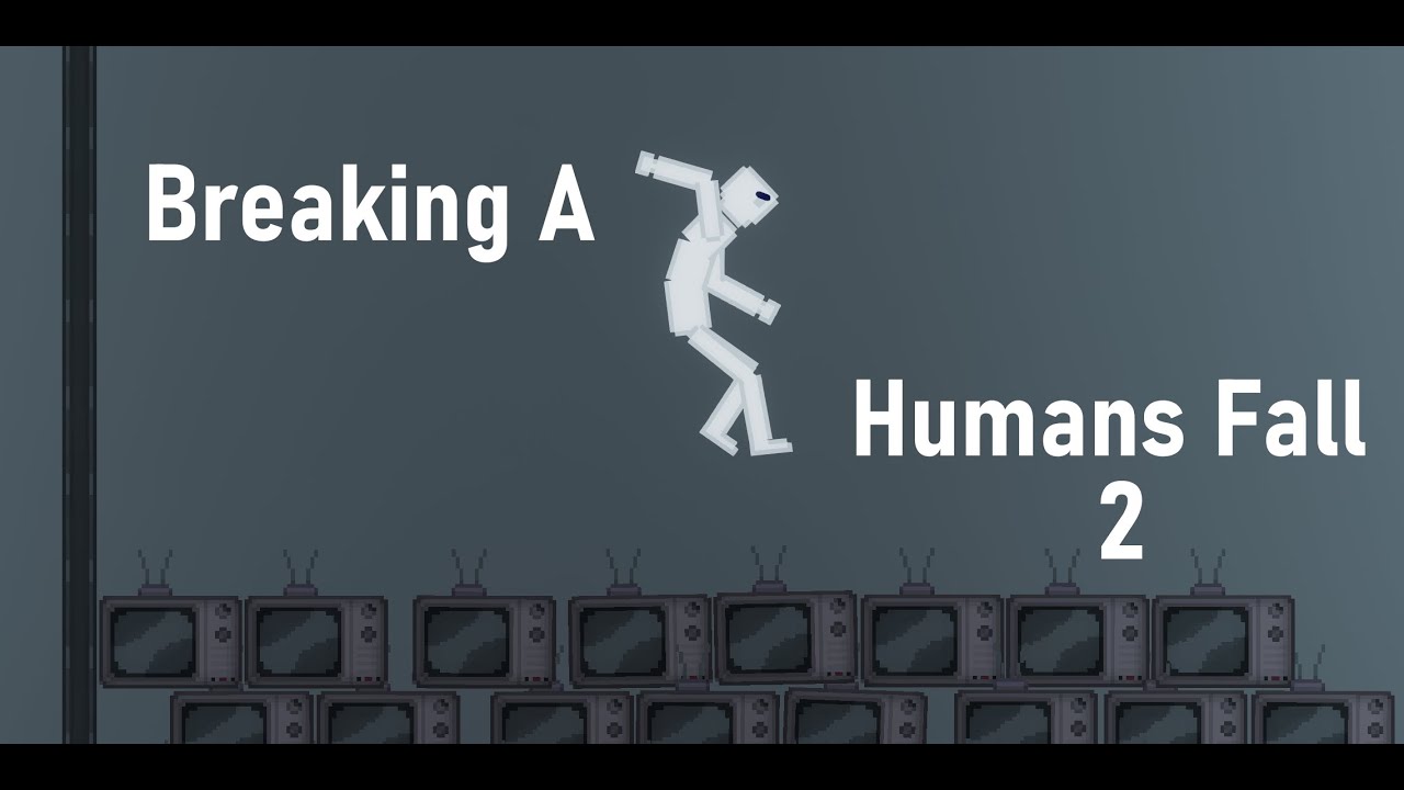 Breaking A Humans Fall In People Playground (2) - YouTube