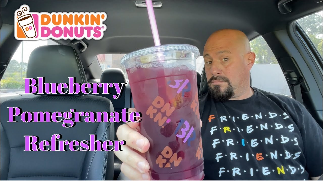Dunkin Donnuts New Blueberry Pomegranate Refresher Review : Food Review ...