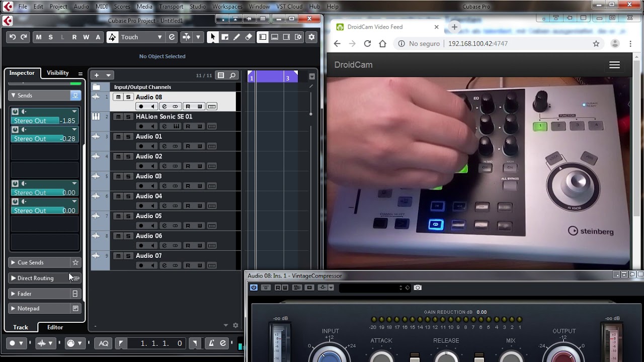 A la venta: Steinberg CC121 Controller 6600 pesos - YouTube