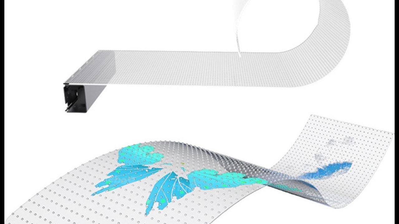 Transparent LED Display Film For Installation. #manufacturer #led # ...