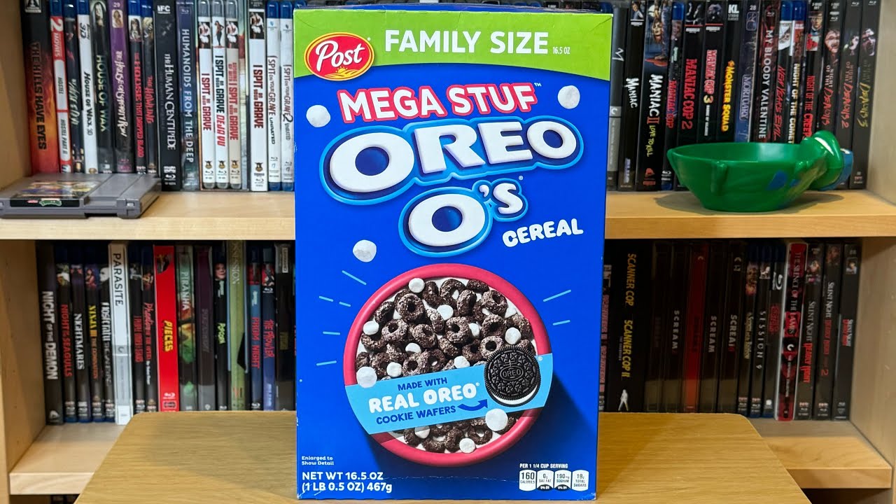 Tasting Mega Stuf Oreo O's - YouTube