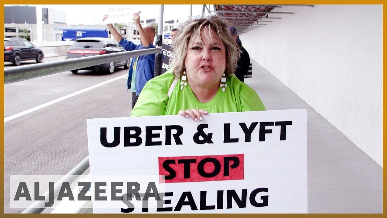 🇺🇸 Uber, Lyft drivers strike in cities worldwide ahead of Uber IPO | Al ...