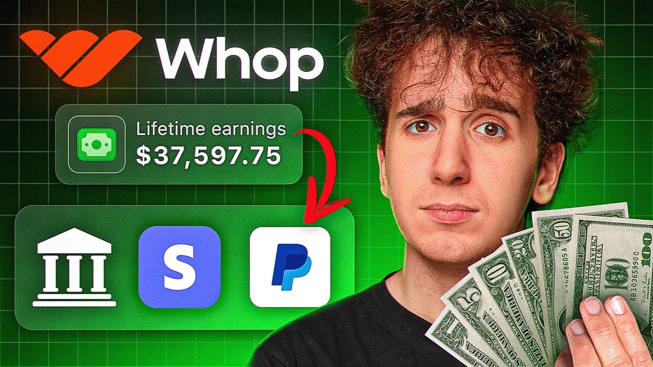 How to Withdraw Money from Whop - YouTube