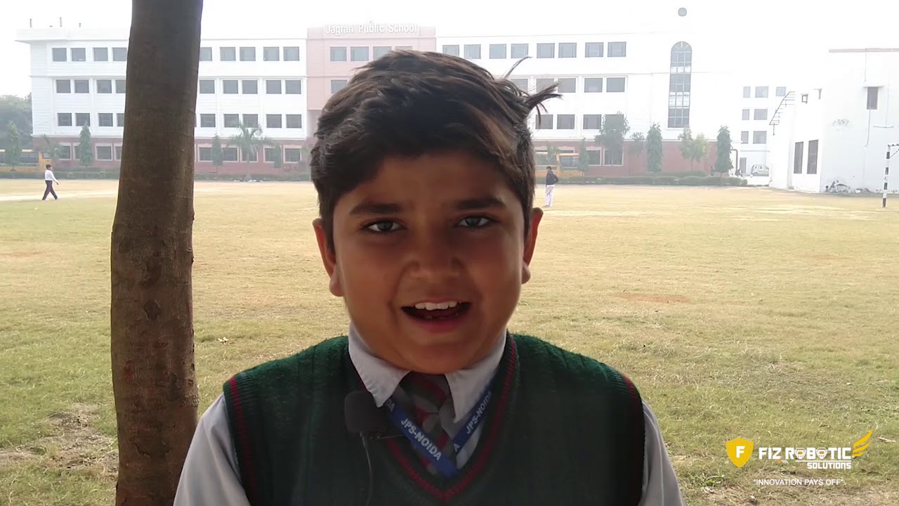 Krishna Bhaskar | FIRE Robotics Lab | Jagran Public School Noida - YouTube