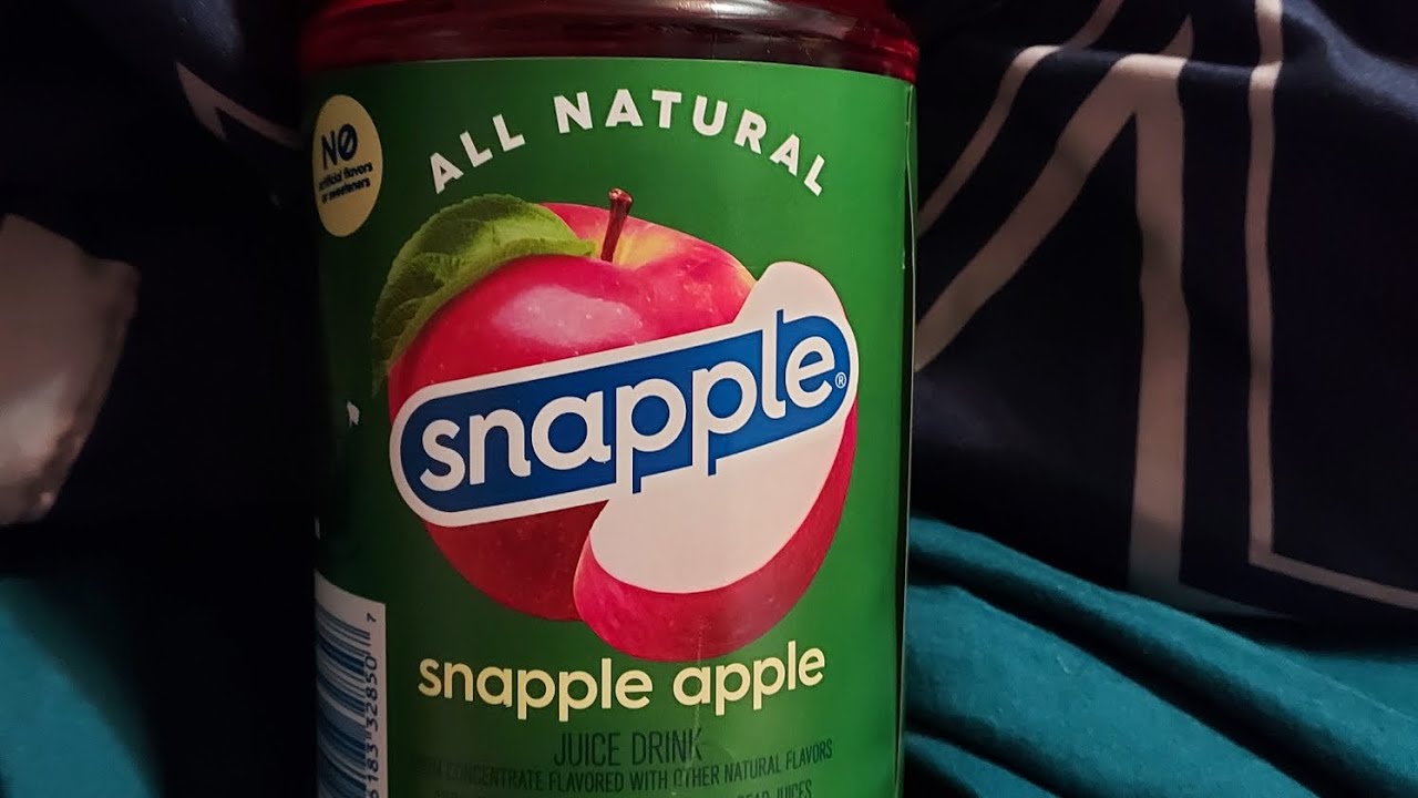 Snapple Apple Mini Sip N, Review - YouTube