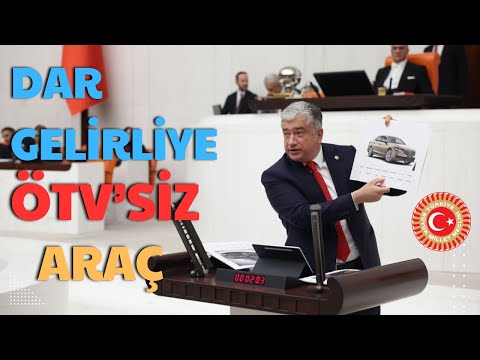 Dar Gelirliye ÖTV'siz Otomobil Hakkı | Kanun Teklifi TBMM'de