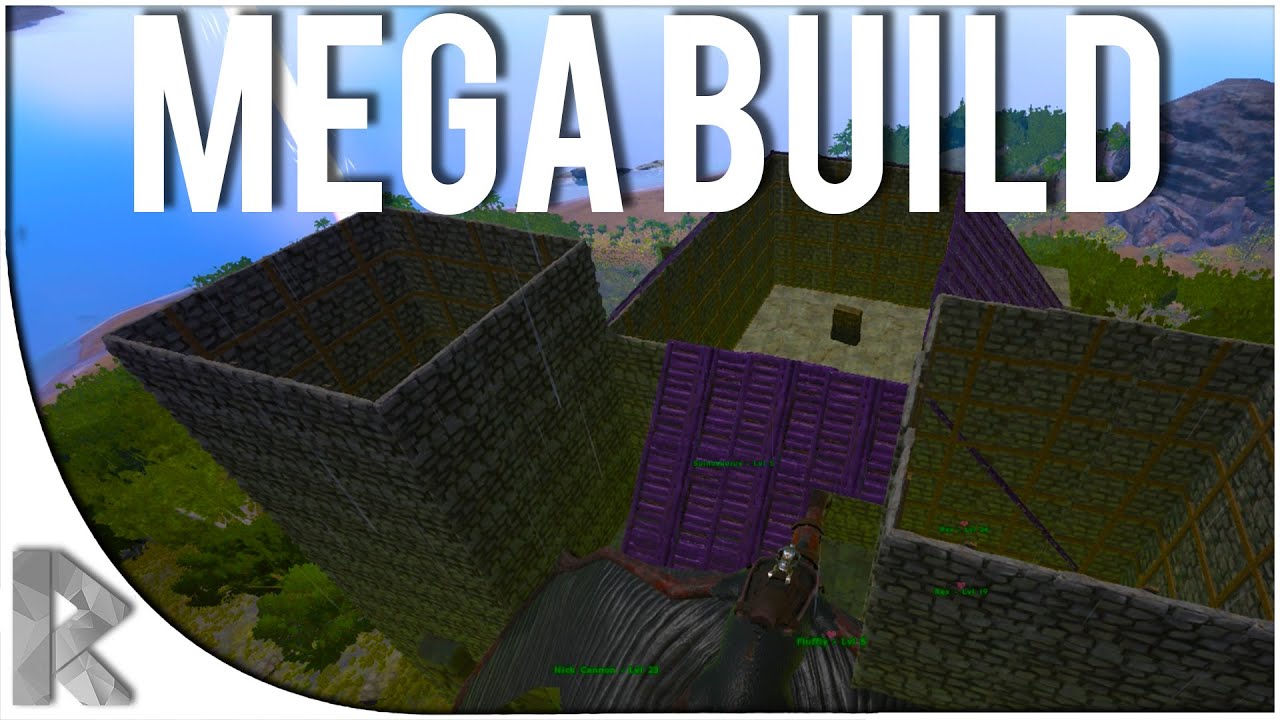 MEGA BUILD UPDATE - Let's Play Ark Survival Evolved (PVP Gameplay S7P27 ...