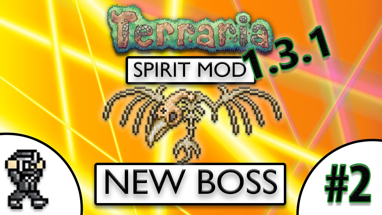 Terraria 1.3.1 - NEW UNRELEASED SKY/DESERT BOSS - Ancient Flyer (Part 2 ...