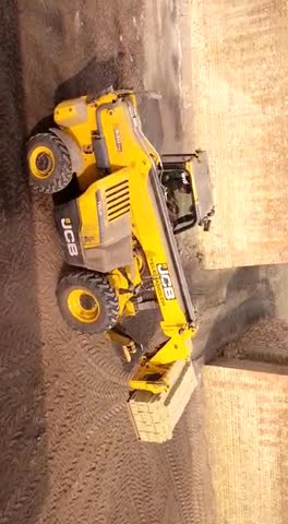 JCB Telehandler , Loadall- 11 mtr working in Ent Bhatta, Brick Kiln ...