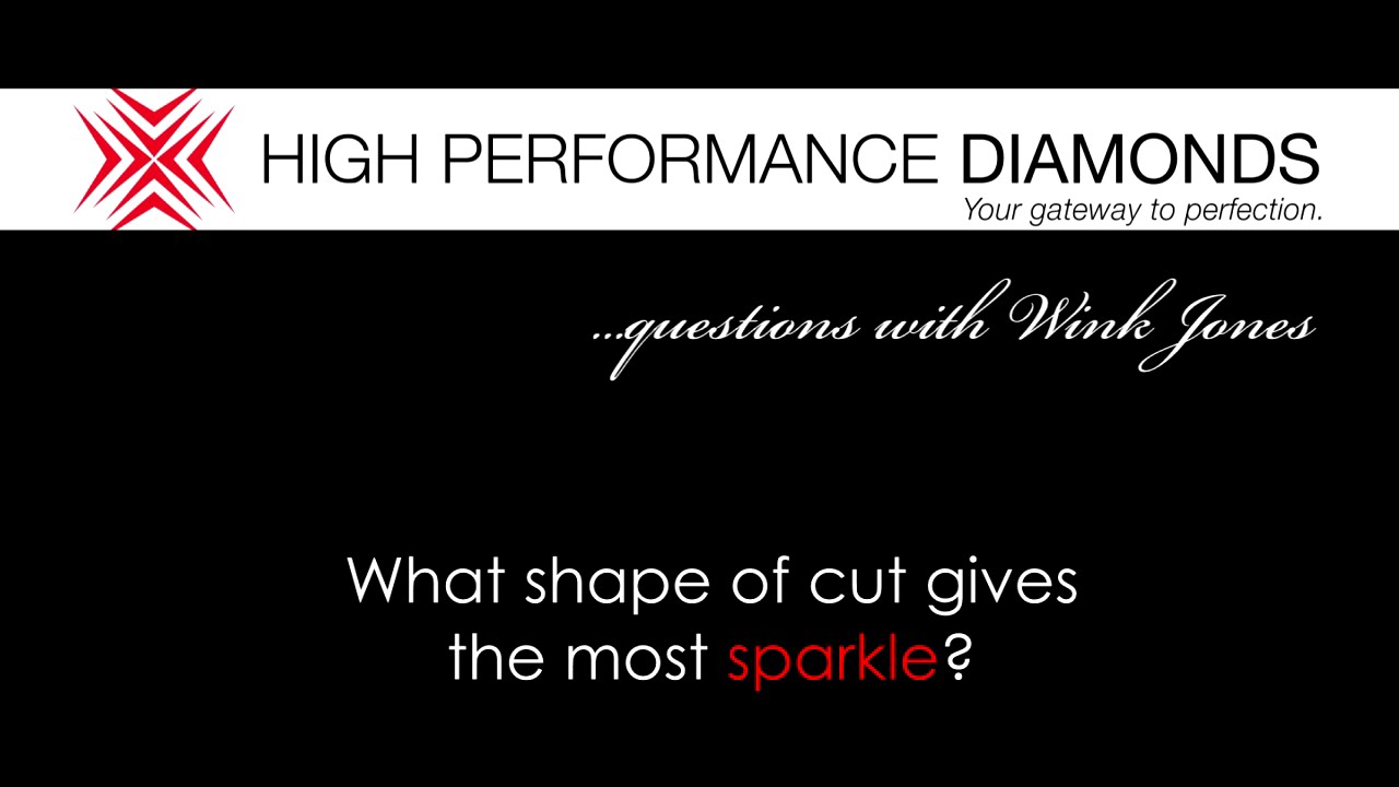 What Diamond Shape Has The Most Sparkle Or Brilliance? - YouTube