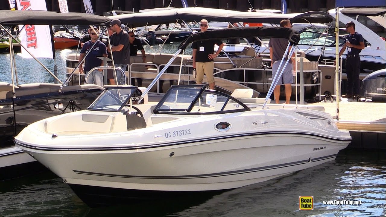 2016 Bayliner VR6 Motor Boat - Walkaround - 2016 Montreal In Water Boat ...