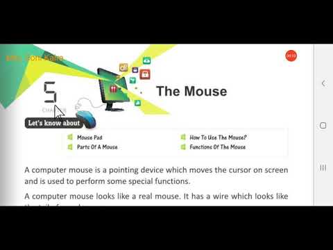 Class 1: Ch 5: The Mouse - YouTube