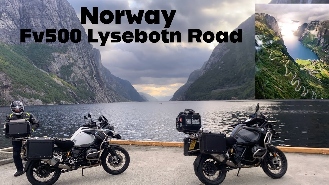 Norway | Motorcycle tour | The Lysebotn road | Is this motorcycle ...