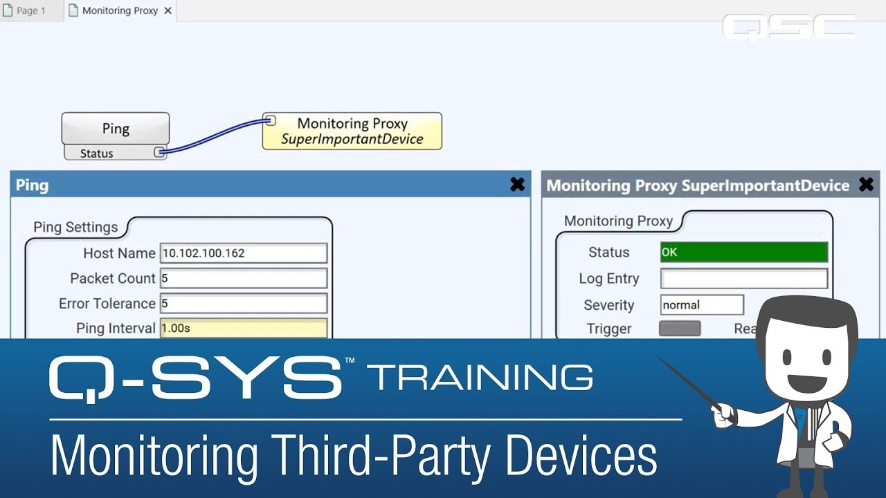 Monitoring Third-Party Devices (Q-SYS Reflect Enterprise Manager ...