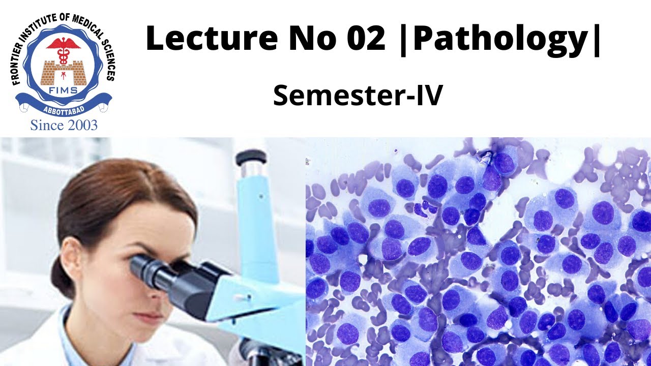 Lecture No 02 (Pathology-Semester-IV) - YouTube