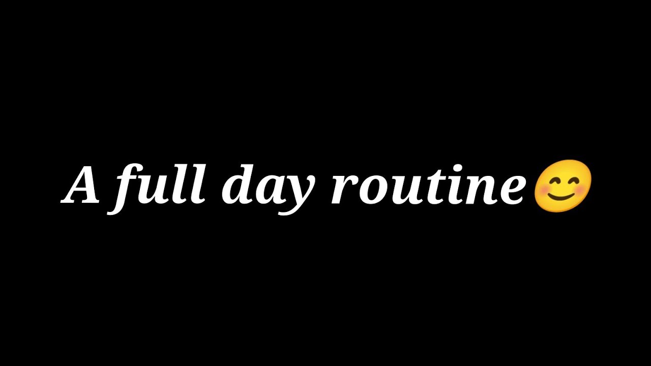 A full day routine|study routine - YouTube