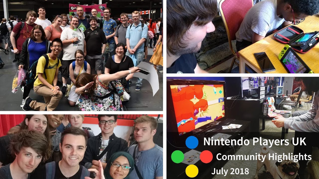 Nintendo Players UK Community Highlights - July 2018 - YouTube