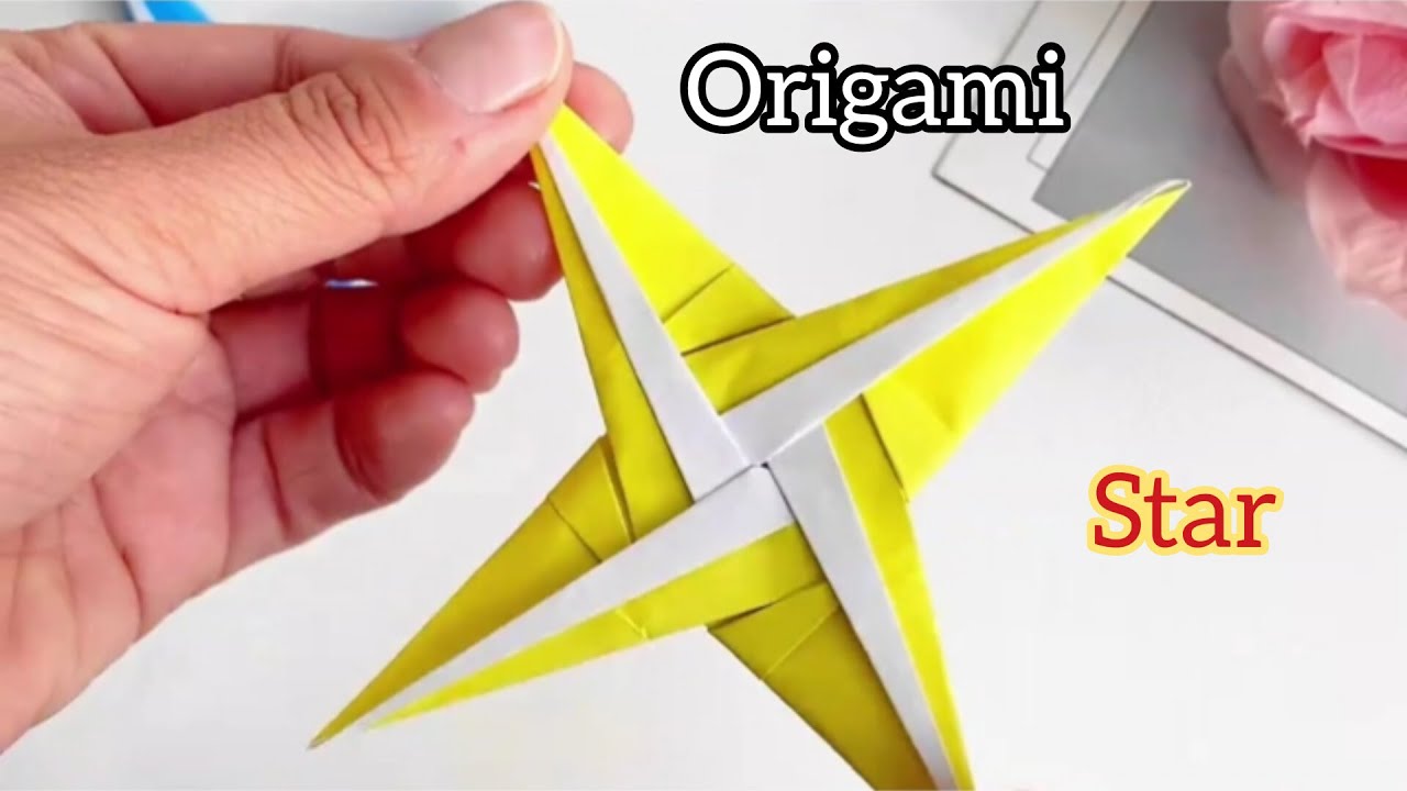 Youtube Origami 5 Pointed Star