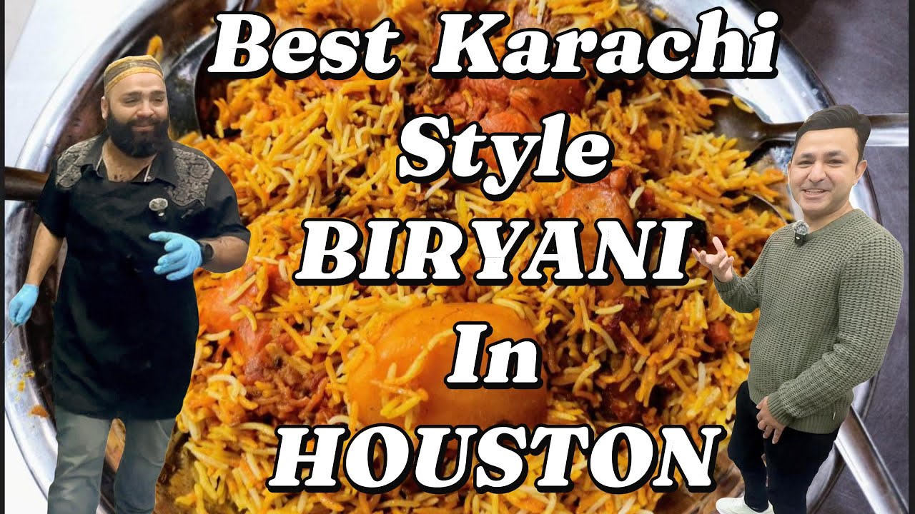 Best Karachi Style Biryani in Houston | Adam’s Halal Meat - YouTube
