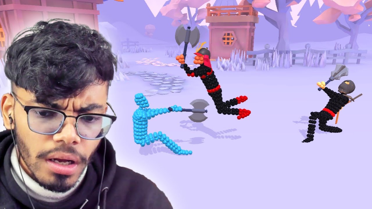 Upgrading From Noob Fighter To GOD Fighter (Funny) - Angle Fight 3D ...