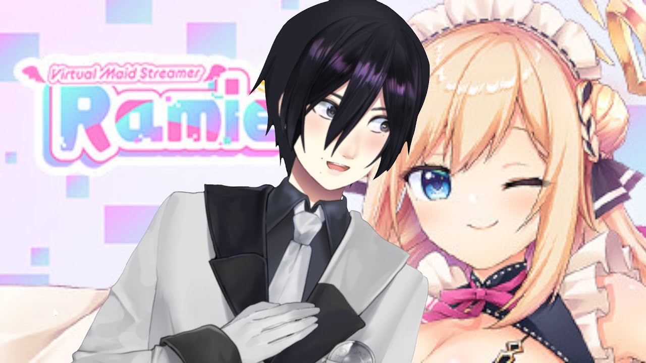 Virtual Butler meets virtual maid! #envtubers #vtuber #virtualstreamermaidramie - YouTube