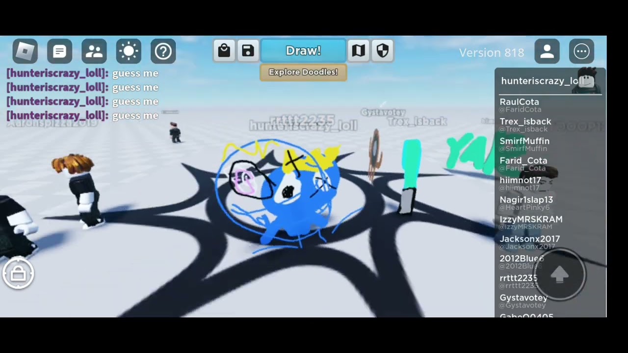 playing doodle transform - YouTube