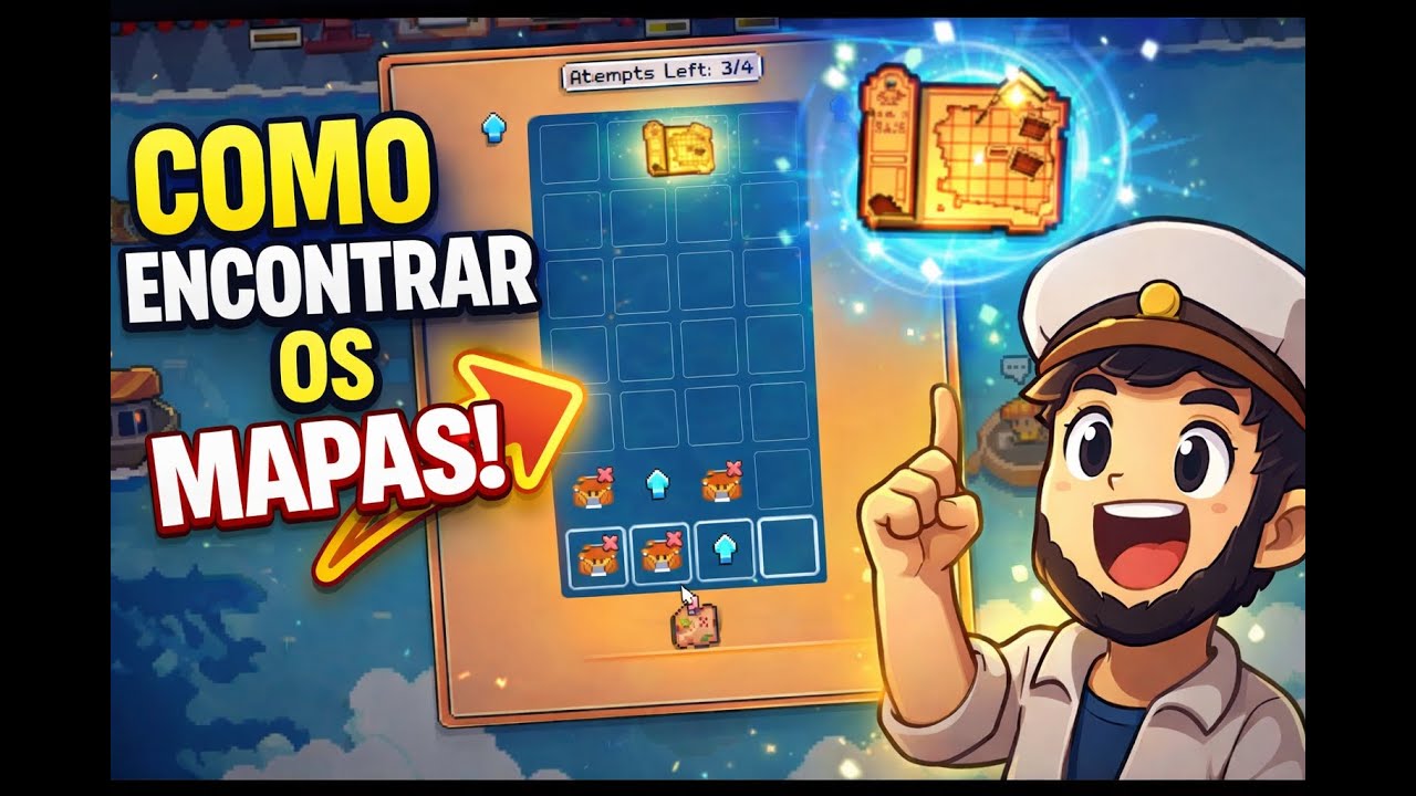 👉 DESCOBRI COMO ENCONTRAR OS MAPAS! 😱 Segredo do( Mini-Game) - YouTube