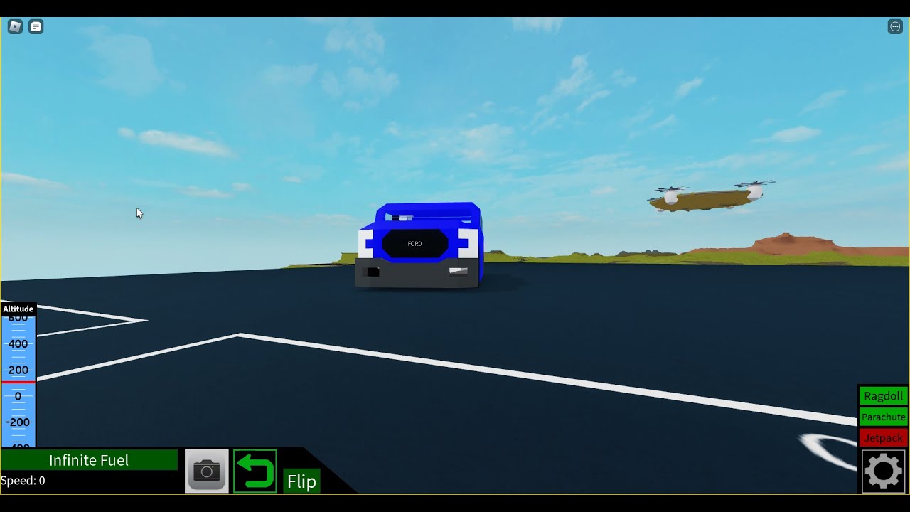 ford raptor showcase in plane crazy - YouTube