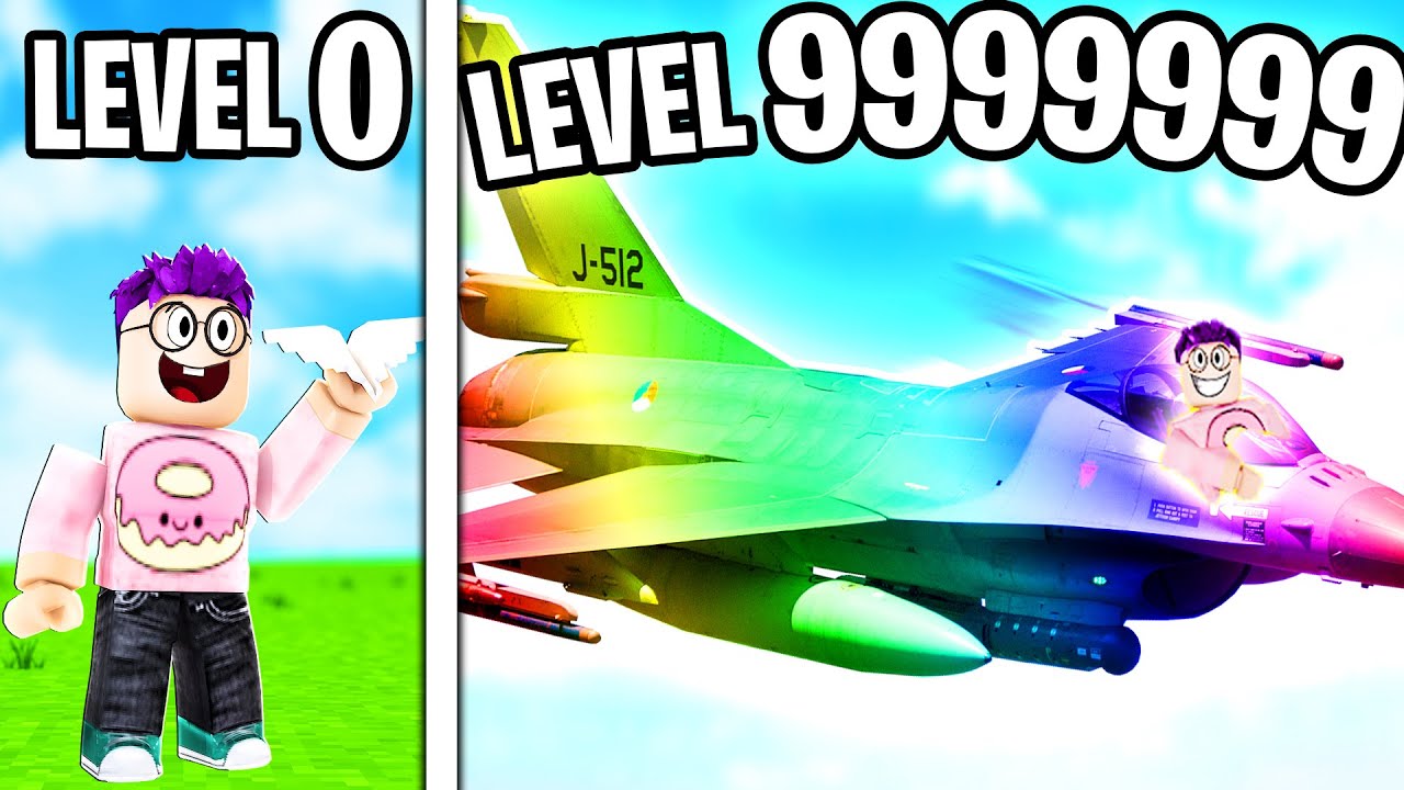 Can We Build a MAX LEVEL 999,999 AIRPORT In ROBLOX?! (HILARIOUS RAGE ...