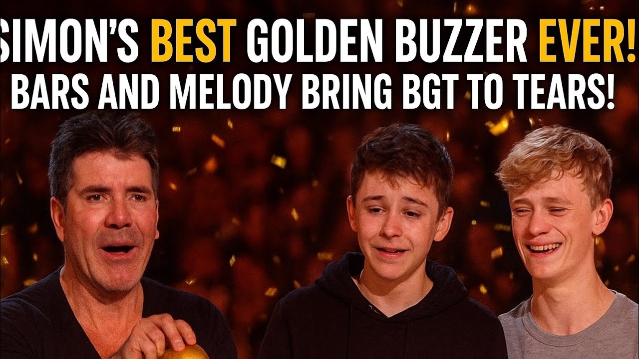 Simon’s BEST Golden Buzzer EVER! Bars and Melody Make BGT History and ...