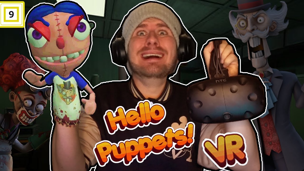 En dukke festet til armen min! - Hello Puppets VR - YouTube