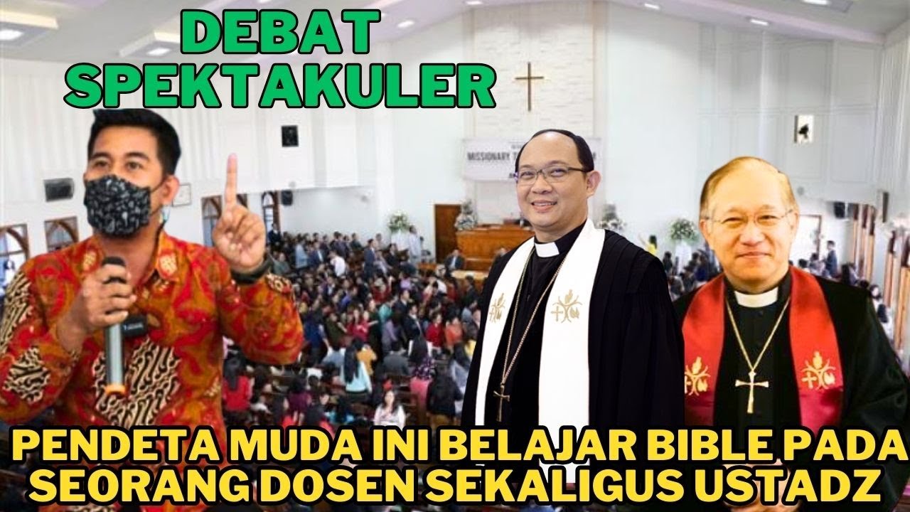 VIRAL !!! PENDETA MUDA BELAJAR BIBLE DAN KEAGAMAAN KEPADA SEORANG DOSEN ...