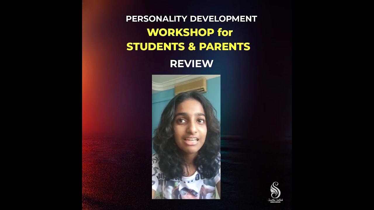 Personality Development program/Smitha Sathish - YouTube
