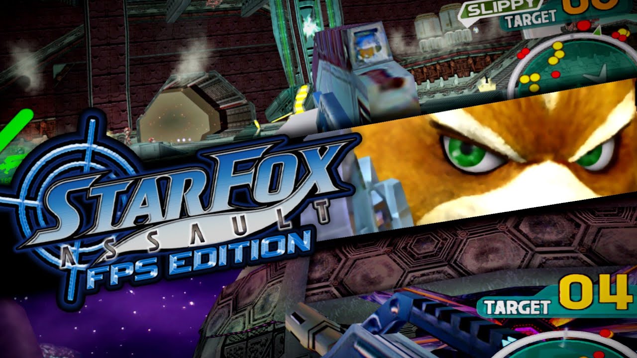 🔴 STAR FOX BUT IT PLAYS LIKE COD!?! ( Star Fox Assault HD | FPS EDITION ...