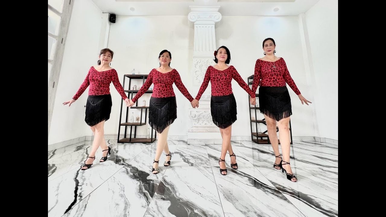 Play The Ping Pong Line Dance - YouTube